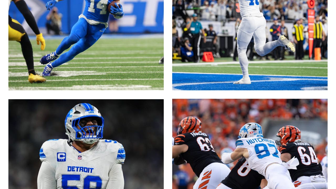 Four Detroit Lions named All-Pro, two on each side of the ball