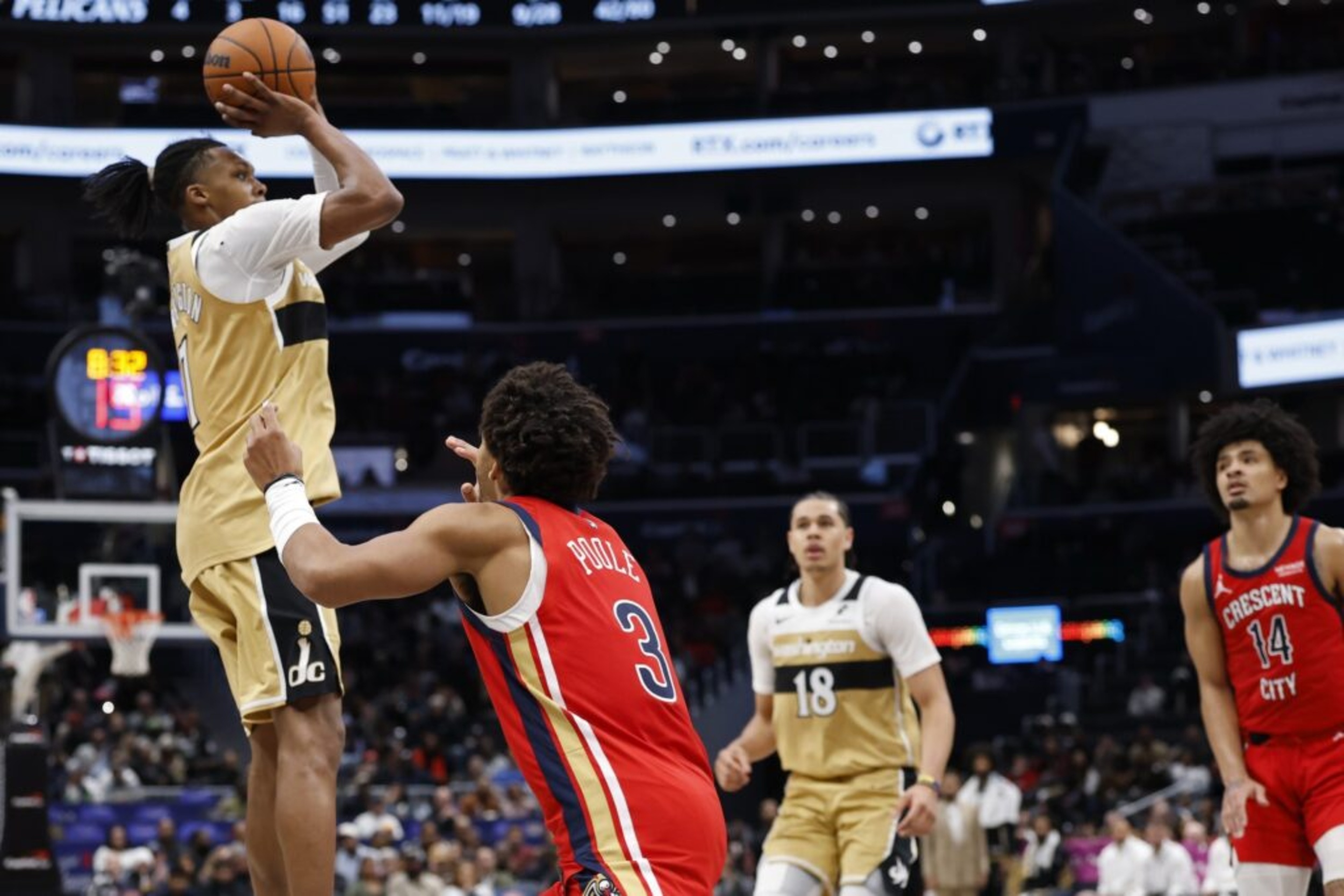 Wizards get ultimate last laugh at ex-guard even after loss