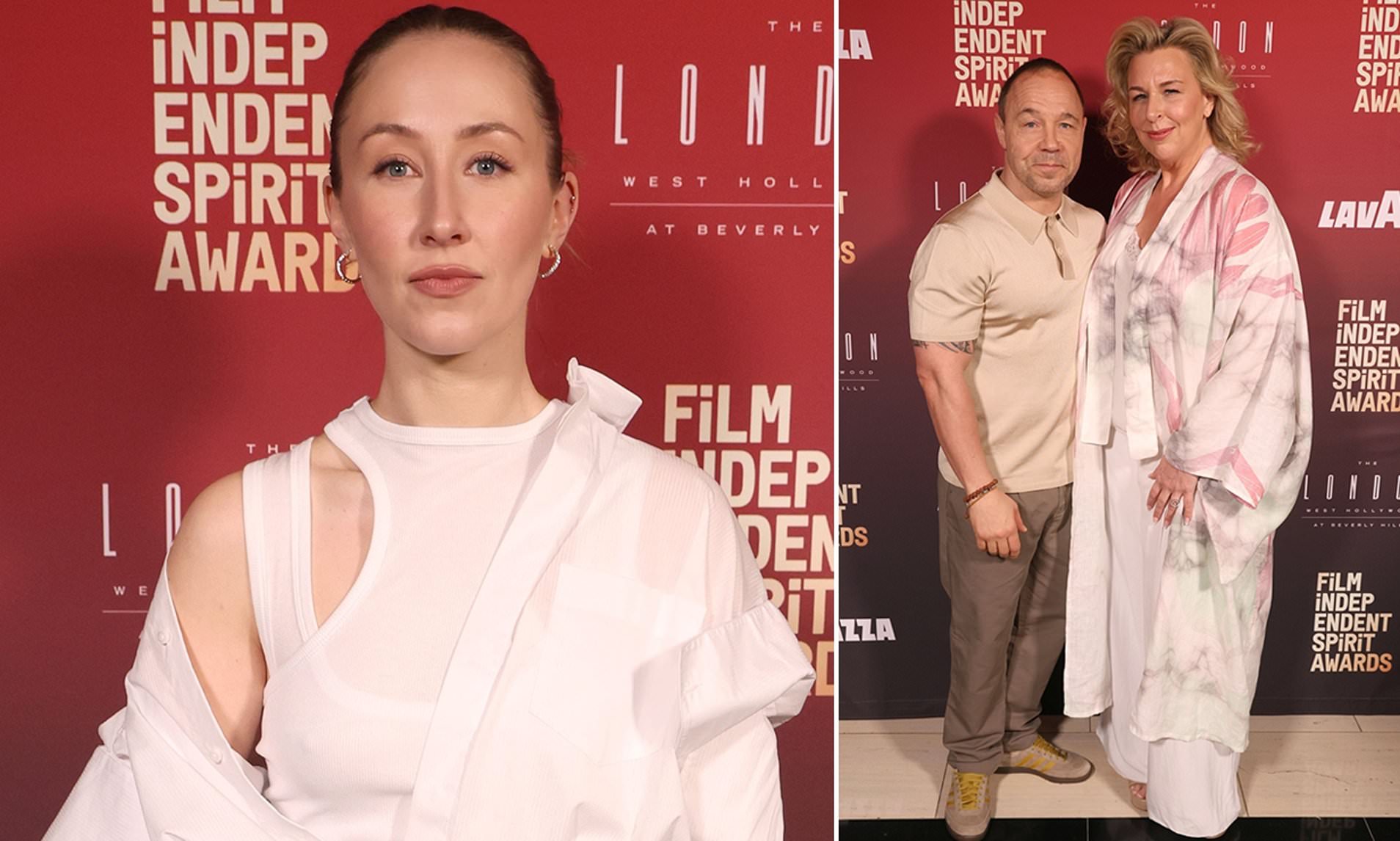 Erin Doherty joins Stephen Graham at the 2026 Film Independent Spirit ...