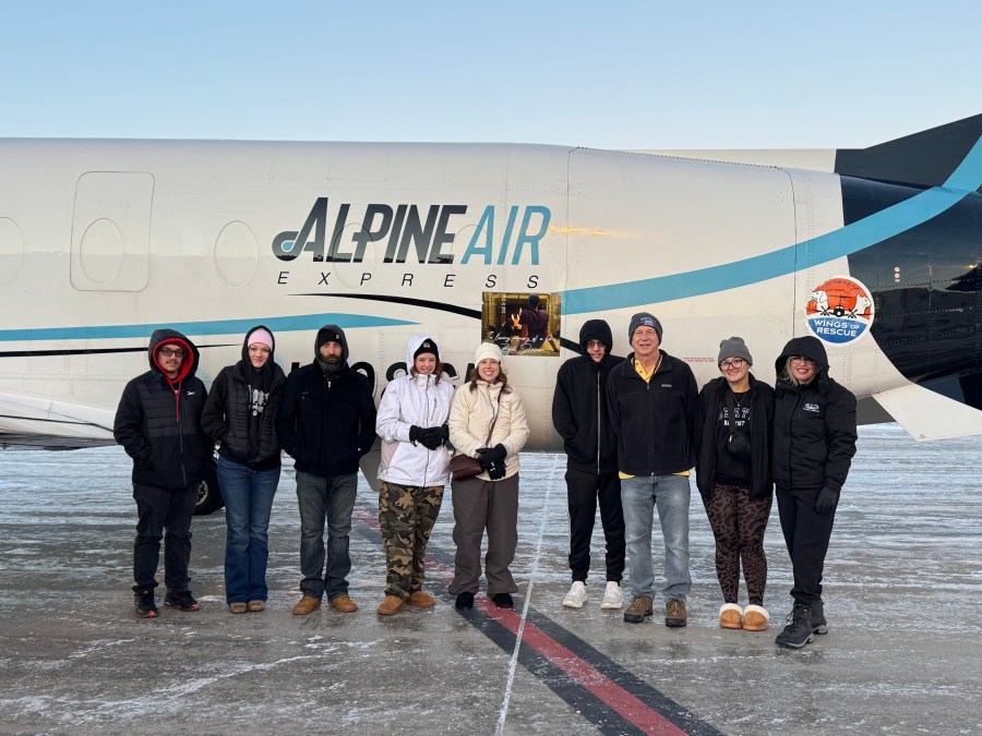 Animal rescue flight honors Kansas air traffic controller