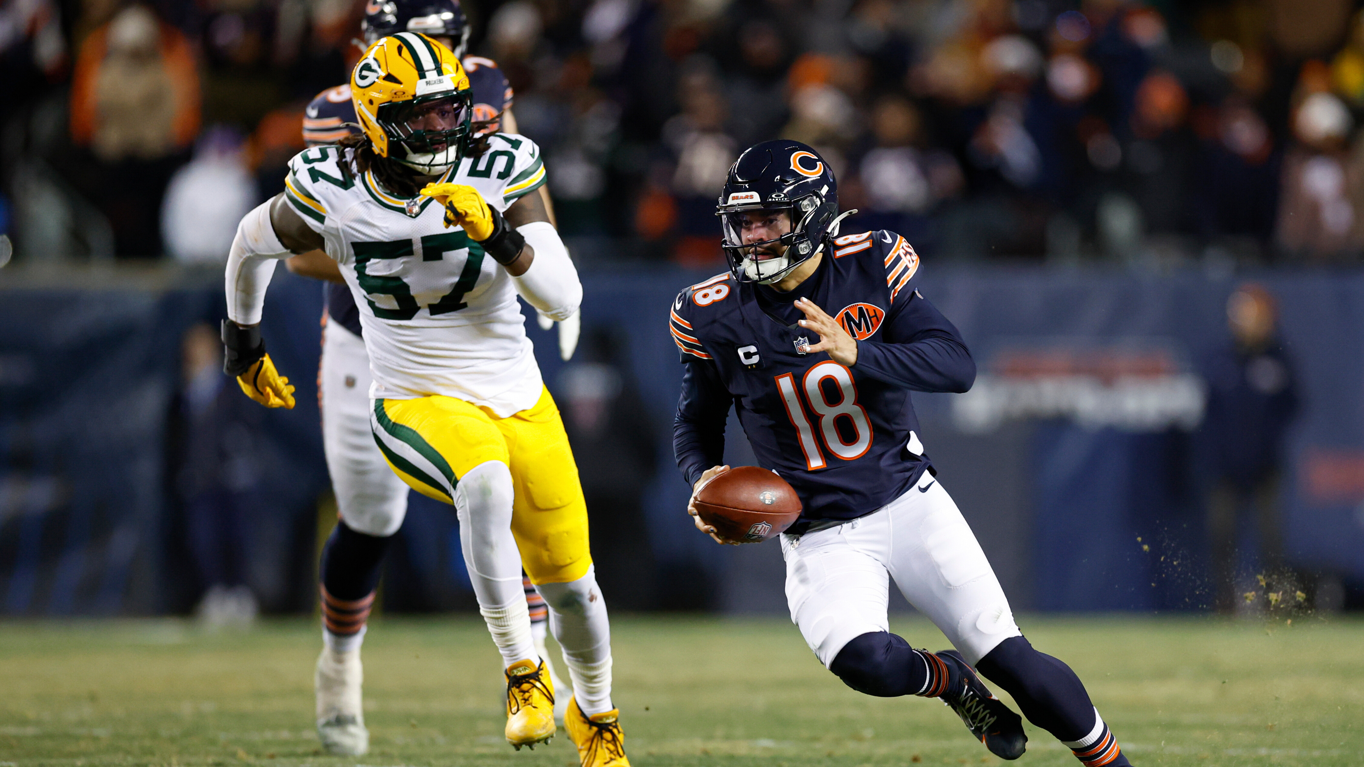 Bears, Packers wild-card game marks rare playoff matchup in NFL's ...