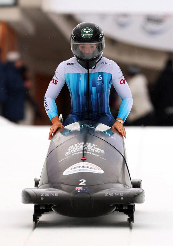 Olympics - Australia's Bree Walker wins monobob World Cup gold in St ...