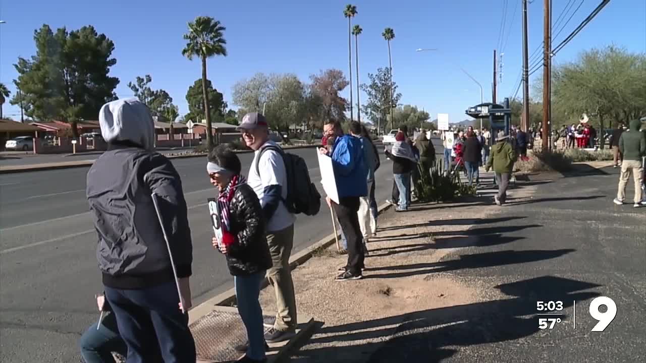 Multiple protests in Tucson on Saturday against ICE operations ...