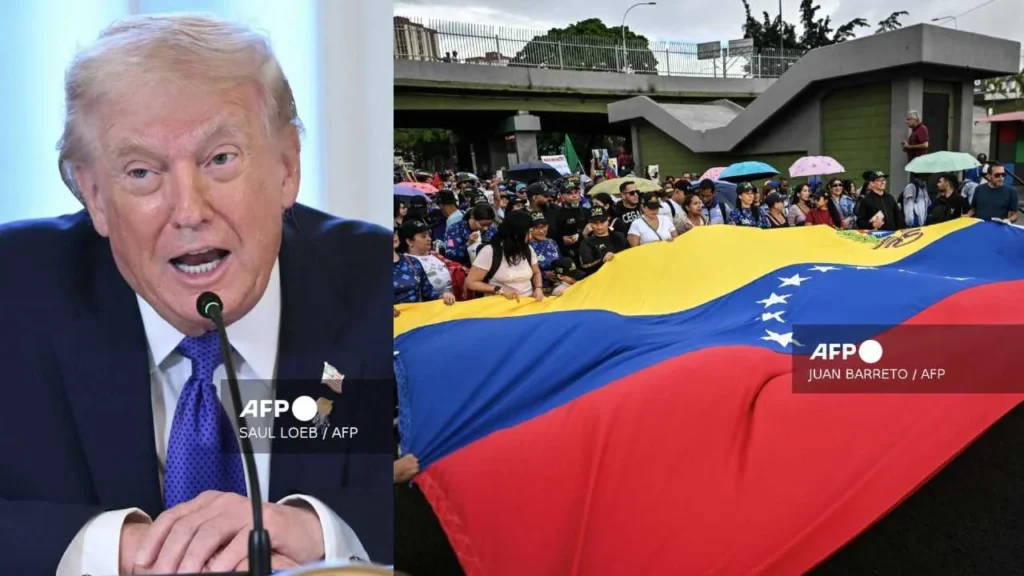 Trump: "Estoy haciendo que Venezuela vuelva a ser próspera y segura"