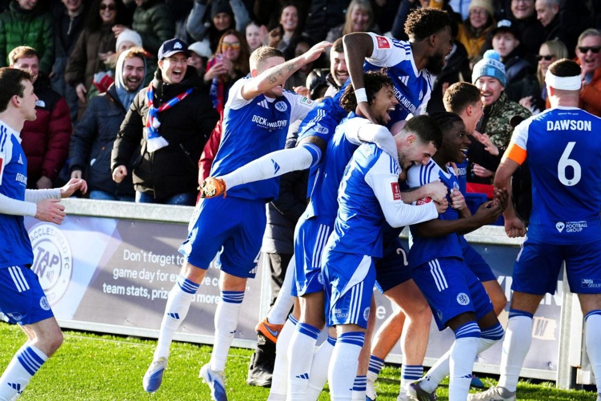 Cup magic! Sixth tier Macclesfield stun holders Crystal Palace