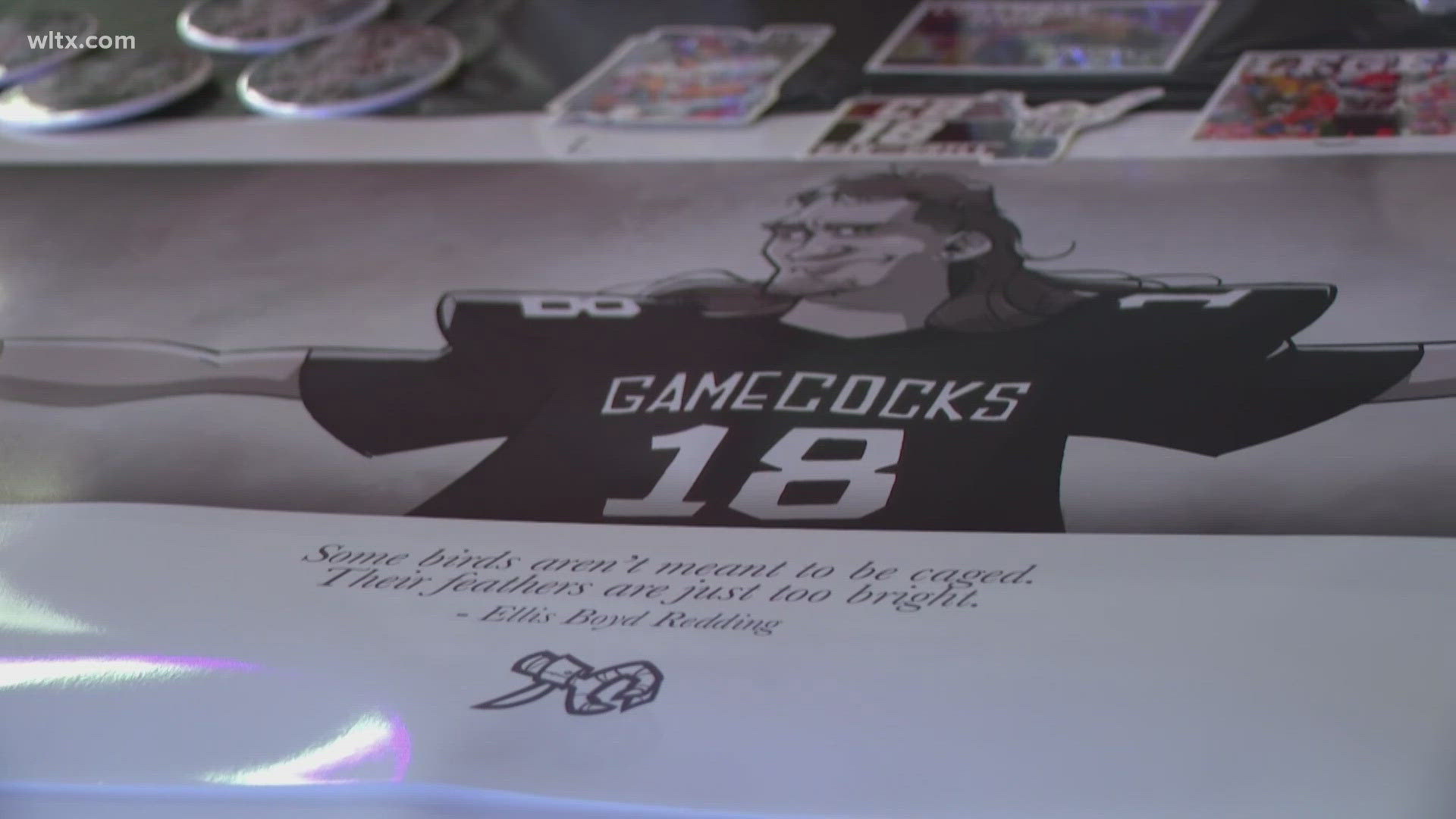 Fans honor Gamecock legend Steve Taneyhill in Five Points