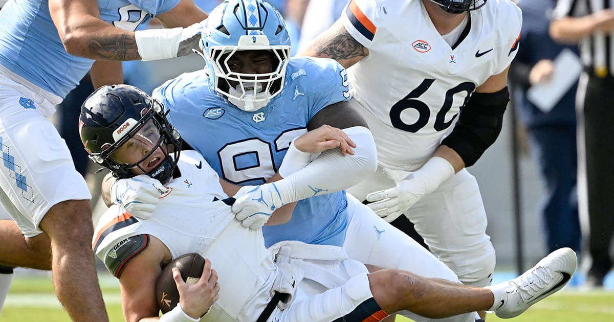 UNC defensive lineman CJ Mims entering transfer portal