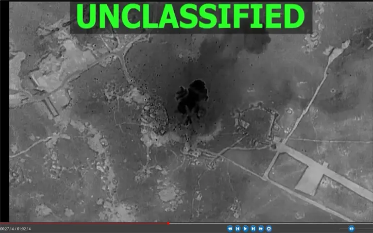 US announces 'large-scale' strikes against IS in Syria