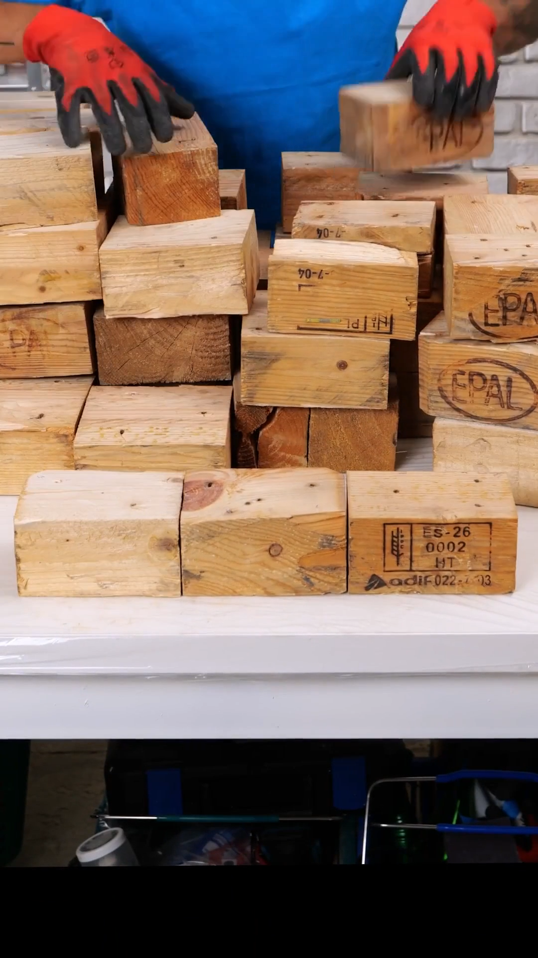 Transform pallets and resin into stunning furniture