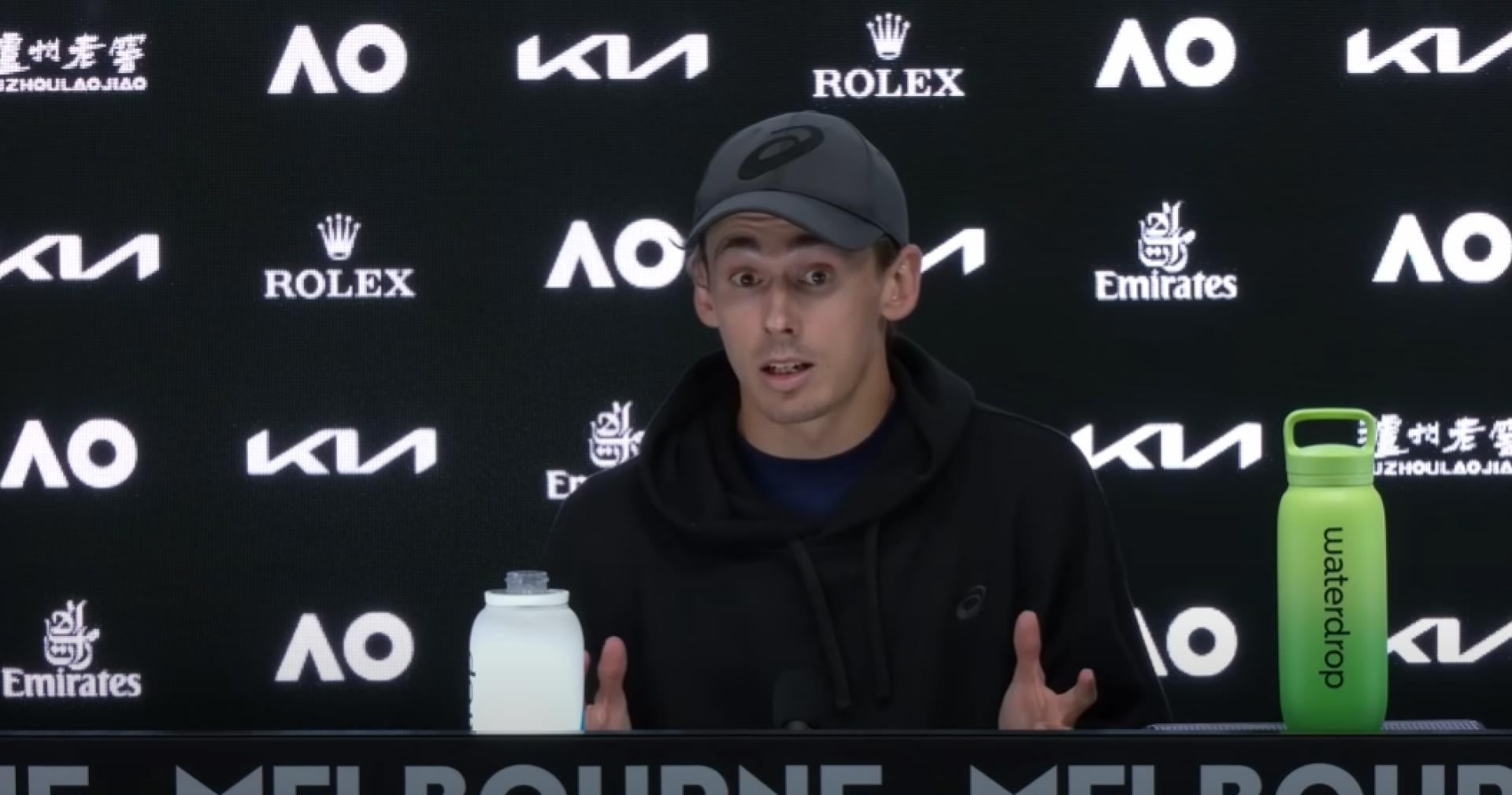 Alex de Minaur talks ambitions for 2026 ahead of Australian Open