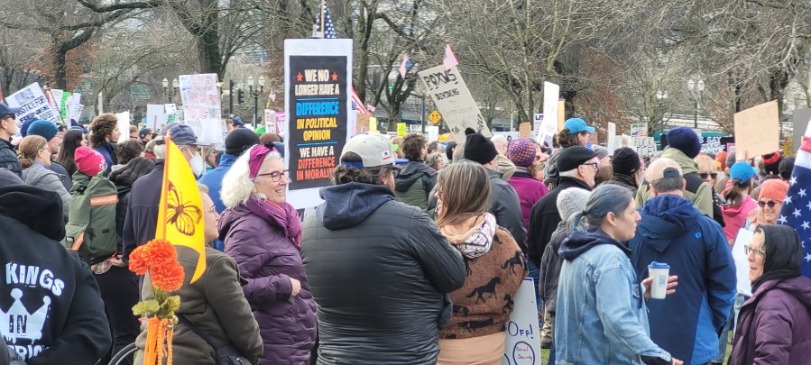 Protests spring up across Portland area after shootings involving ...