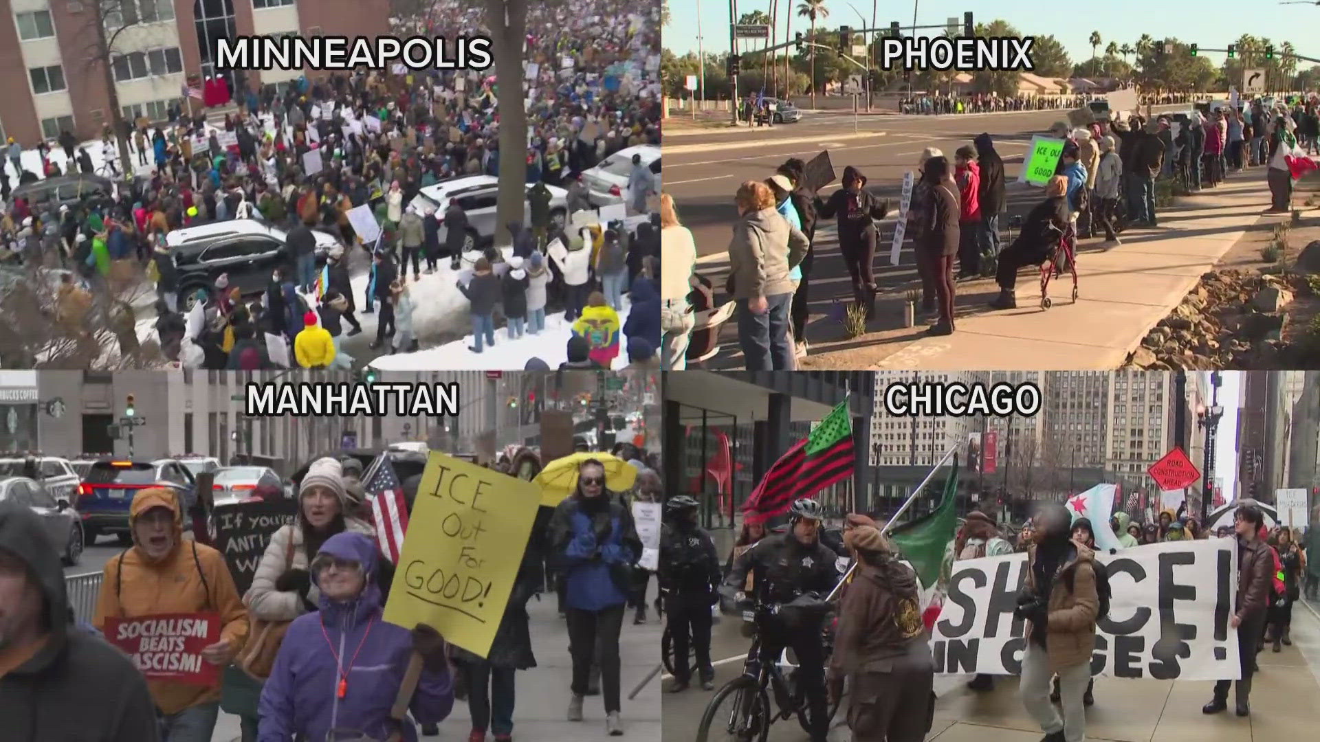 Protests are breaking out around the country in the wake of a deadly ...