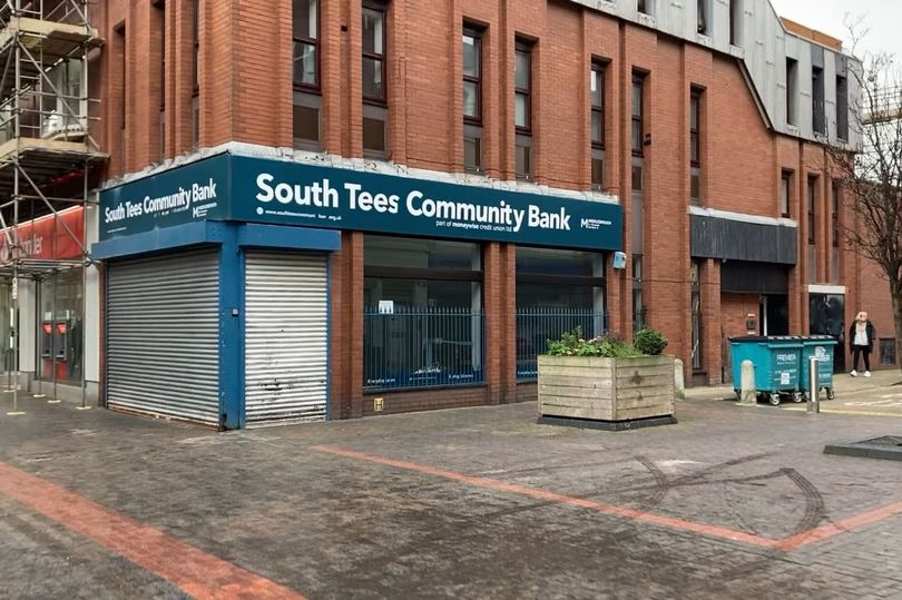 Former South Tees Community Bank in town centre allowed to become ...