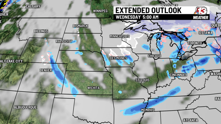 Snow flurries, breezy conditions hit Iowa mid-week