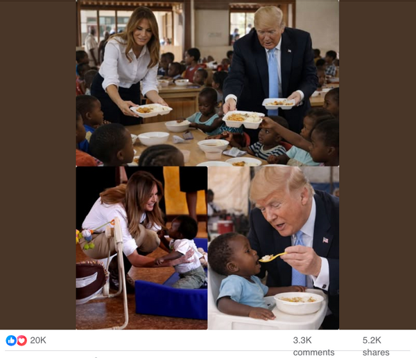 Bogus story claims Trumps volunteered at Pennsylvania orphanage on New ...