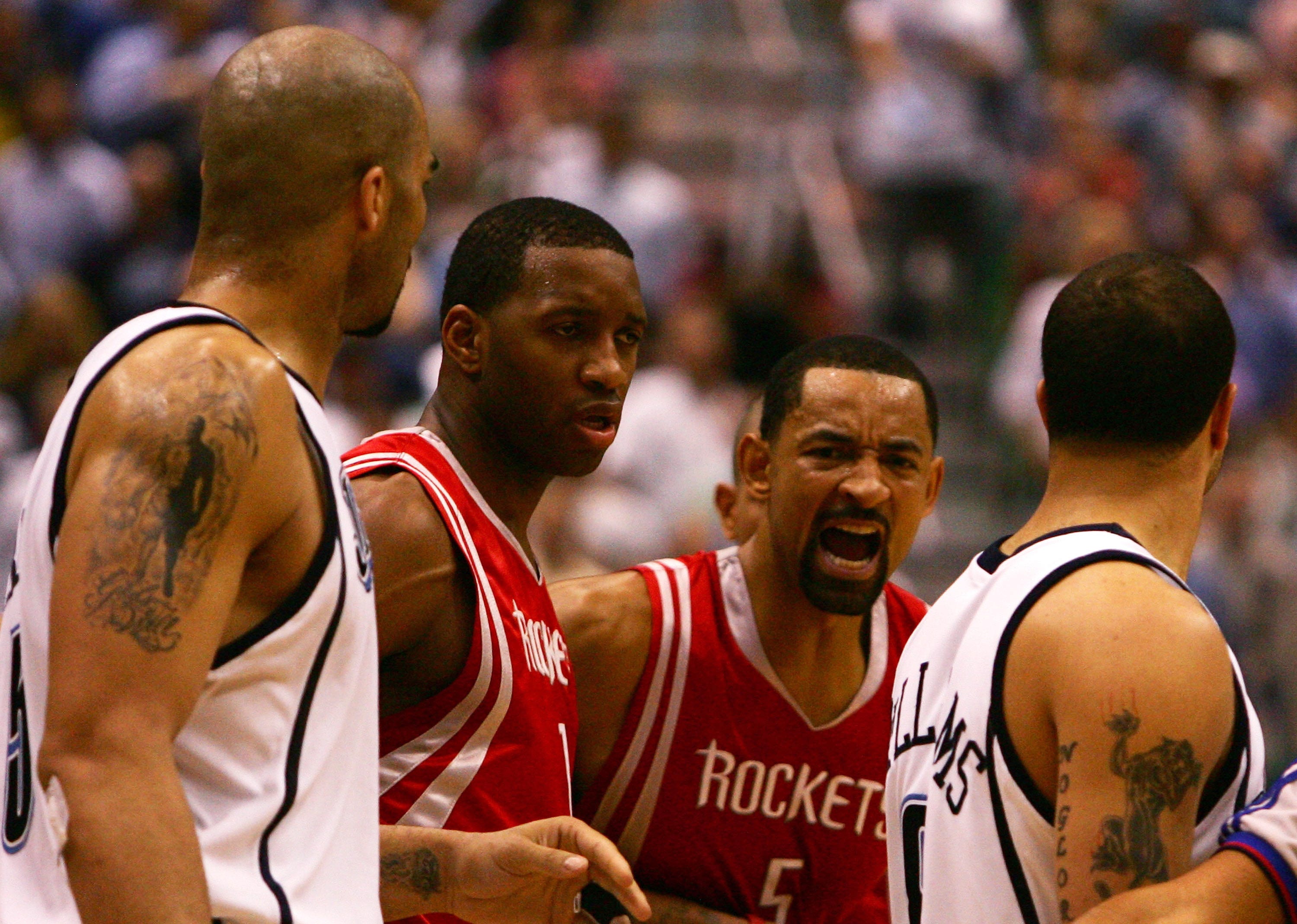 Houston Rockets jersey history No. 5 - Juwan Howard (2004-07)