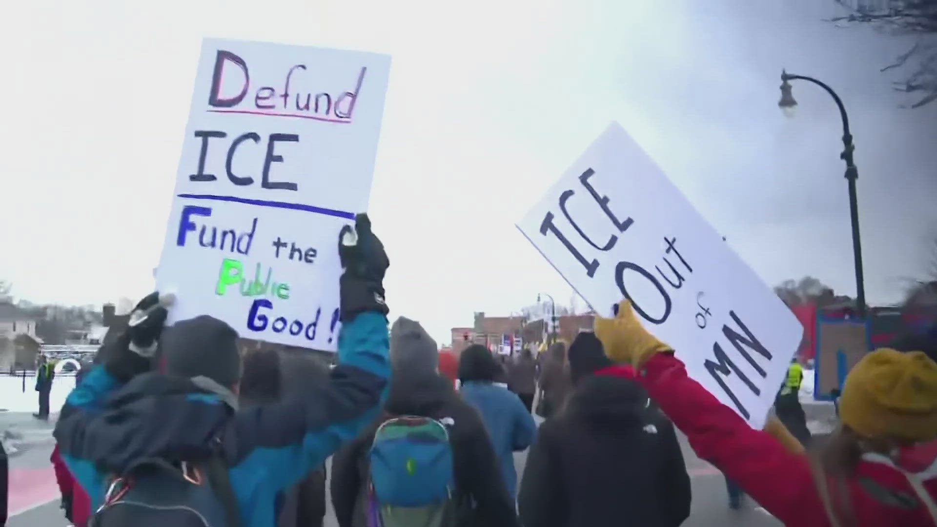 Protest held across the country after death of Minneapolis woman by ICE ...