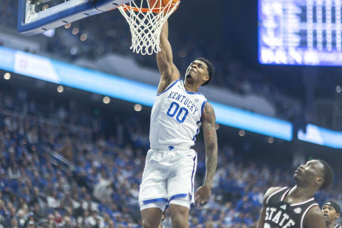 Kentucky shakes off poor start to beat Mississippi State for first SEC ...