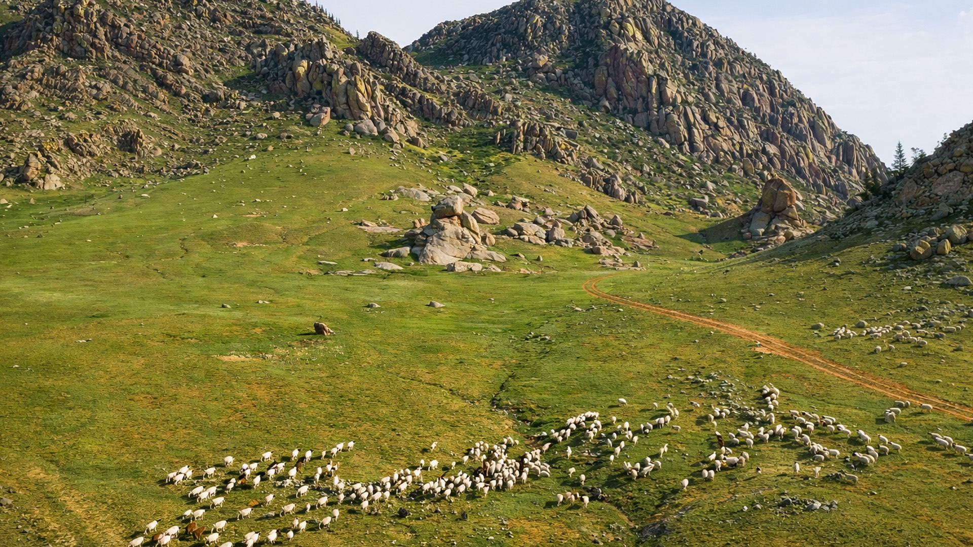 The path through Mongolia’s hills
