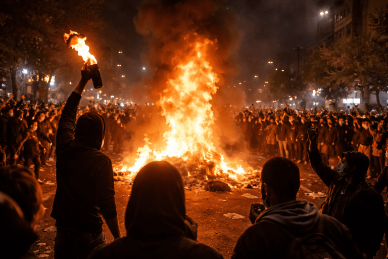 Iranian protesters return to streets despite rising death toll and ...
