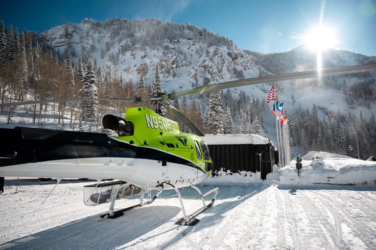 Taking winter to new heights: Helicopter skiing is back at Snowbird