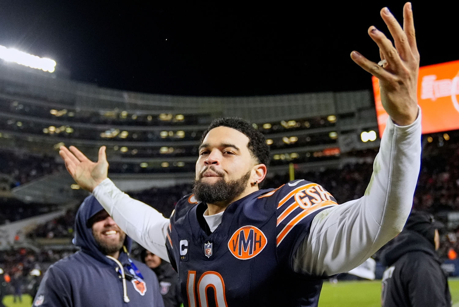 The Bears saved their best comeback of the season for the playoffs