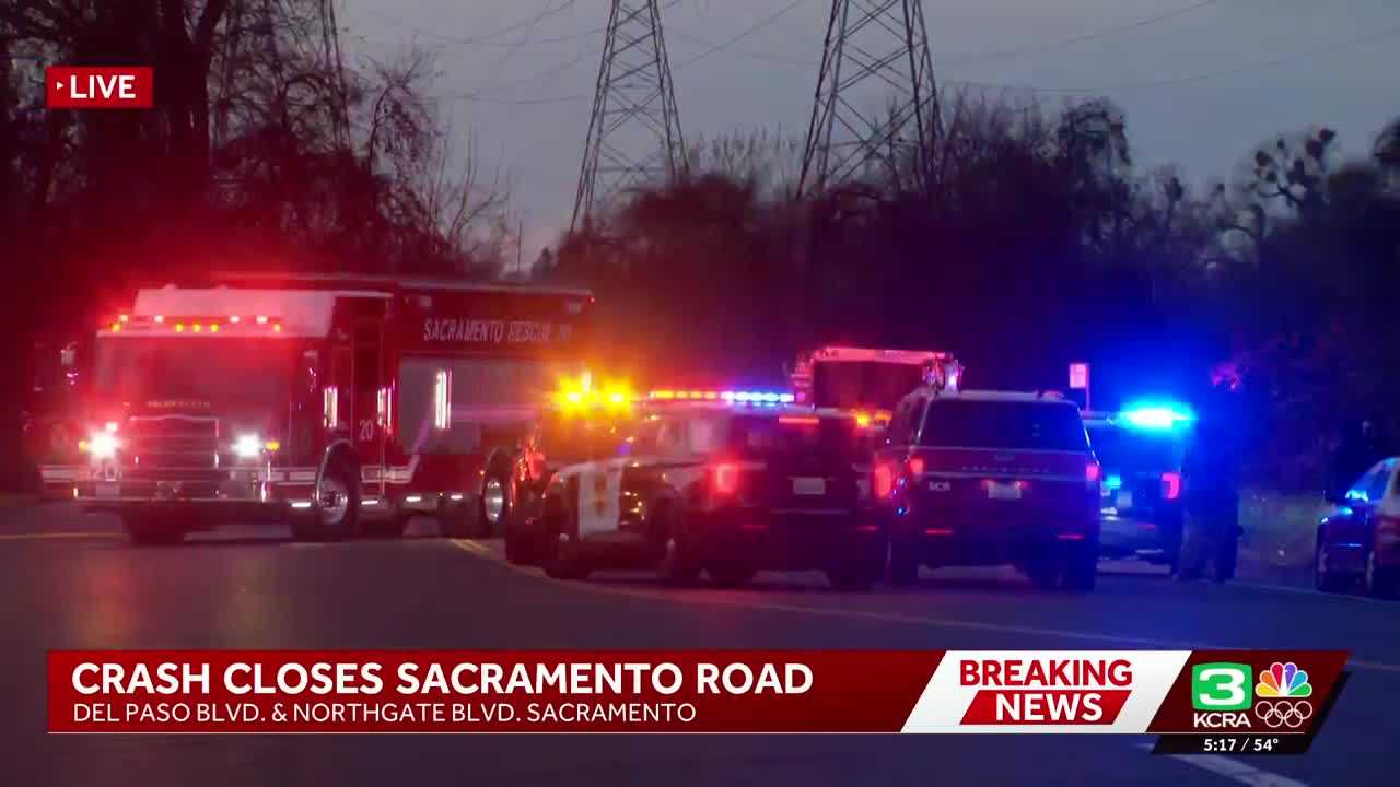Sacramento crash leaves 3 dead, 2 injured