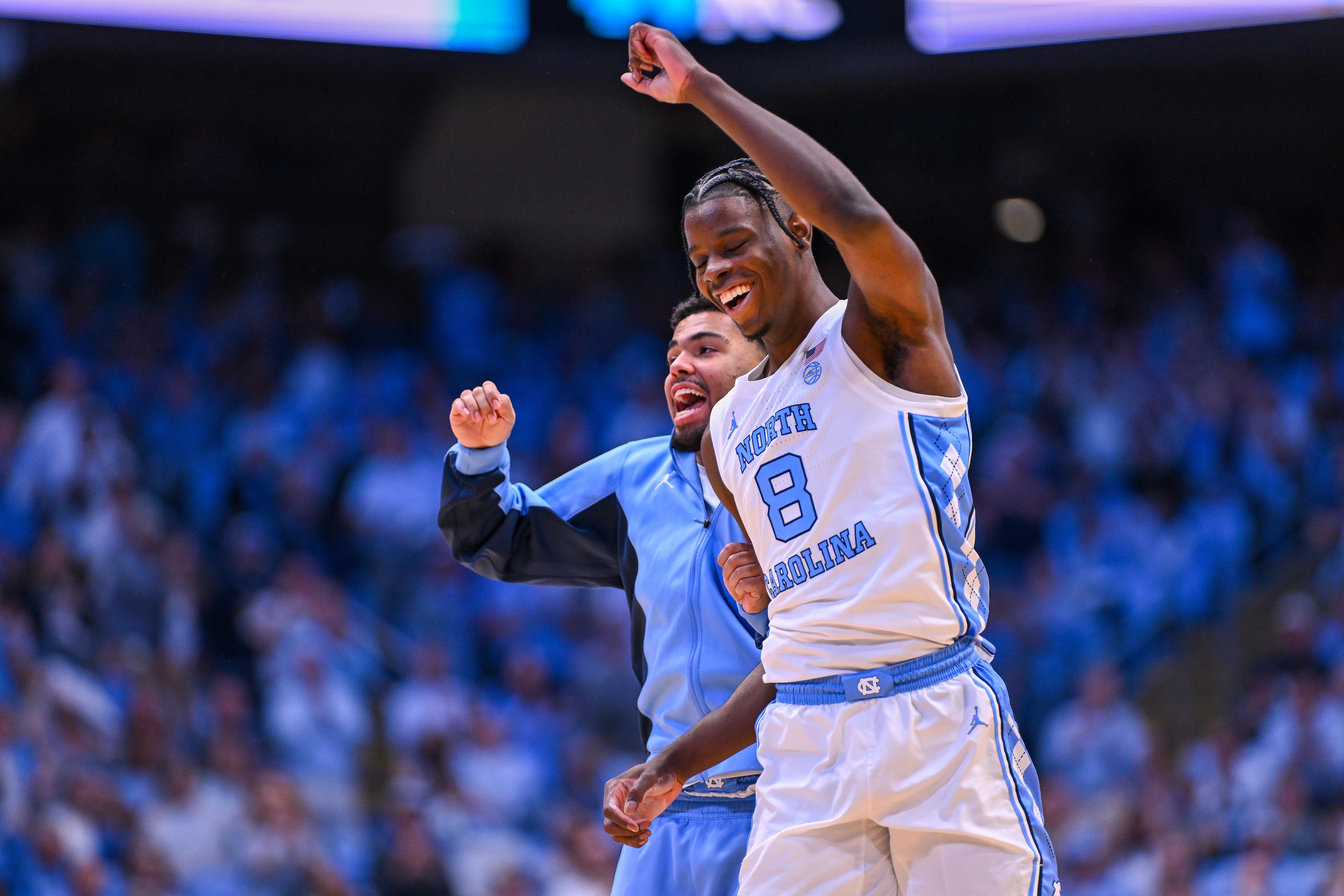 UNC survives late scare from Wake Forest, wins first game in 2026