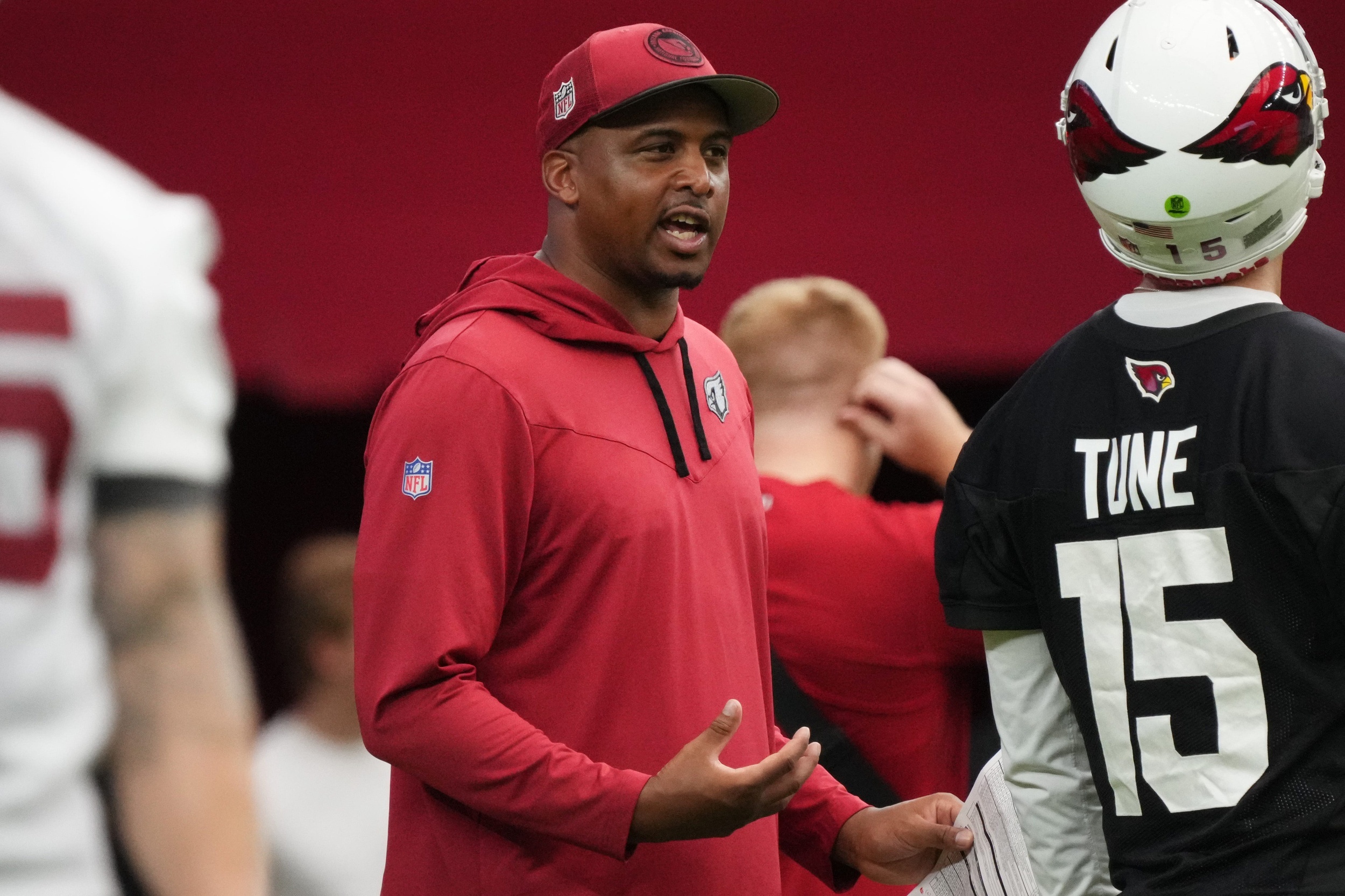 Buccaneers interview Israel Woolfork, David Shaw for OC job