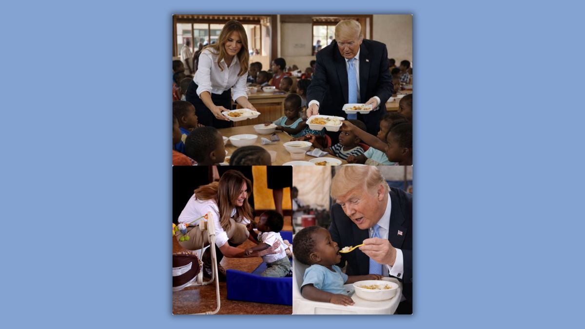 Bogus story claims Trumps volunteered at Pennsylvania orphanage on New ...