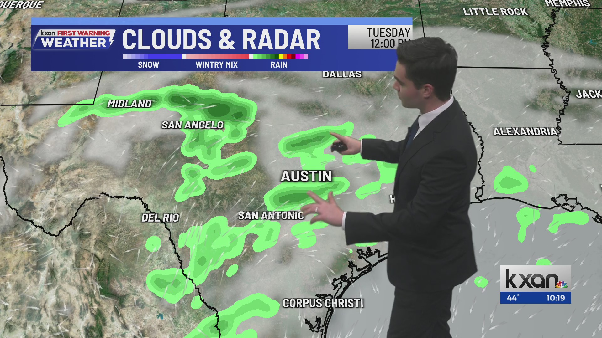 Freeze for some tonight, slim rain chances | KXAN weather forecast (Jan ...