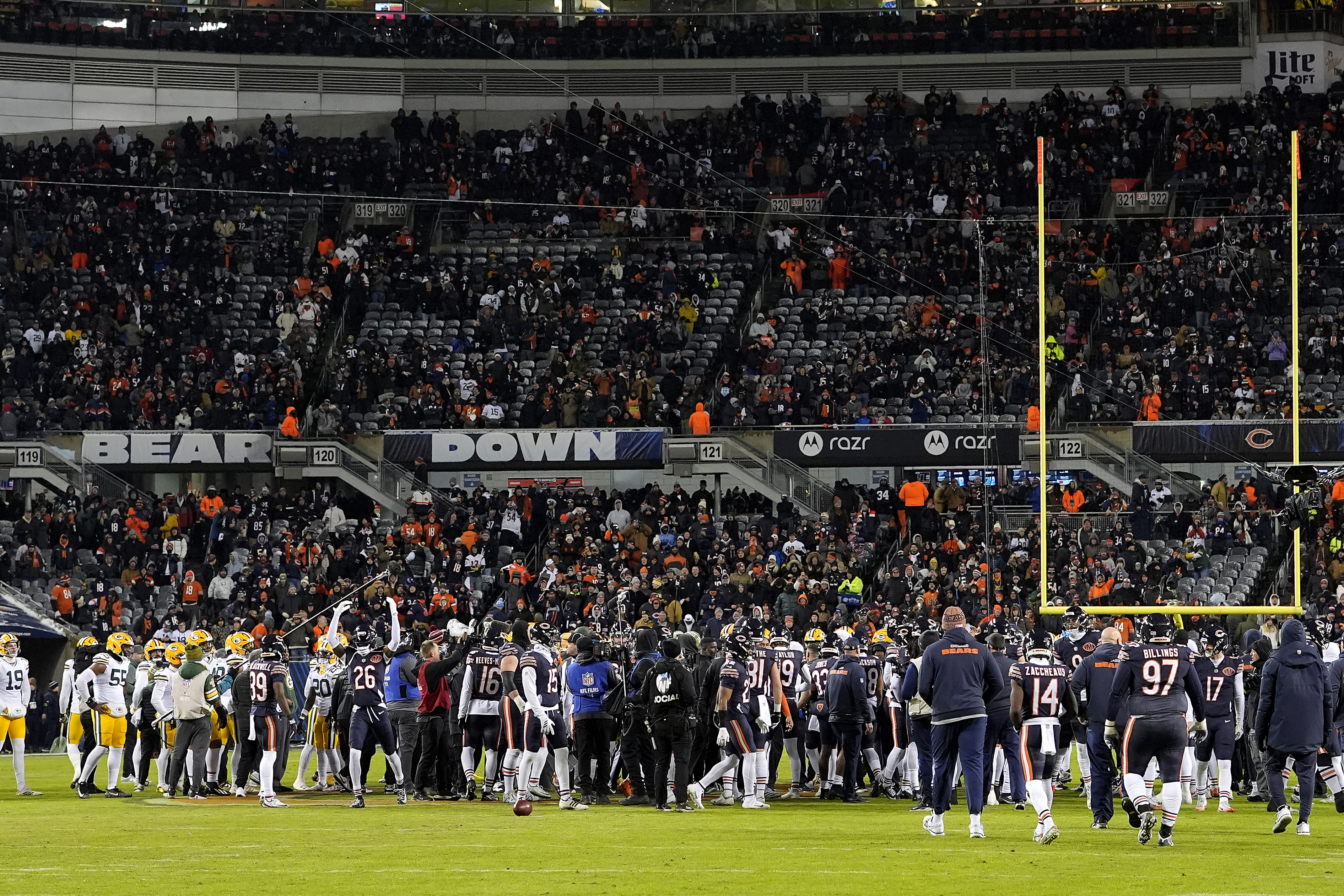 Chicago Bears vs. Green Bay Packers wildcard game discussion