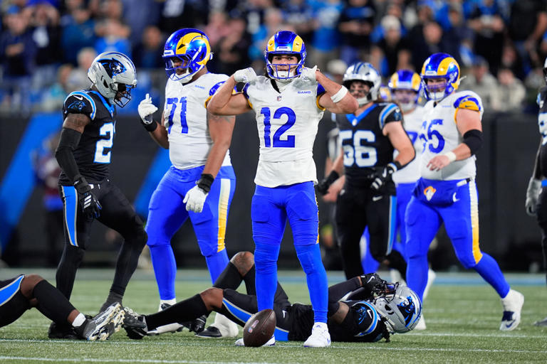 Rams rally past Panthers to open NFL playoffs, advance to divisional round