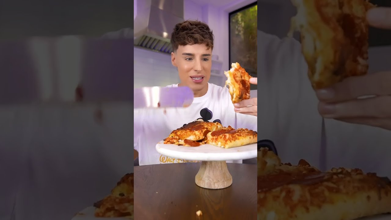 Trying America's new invention the Pop-Tart pizza