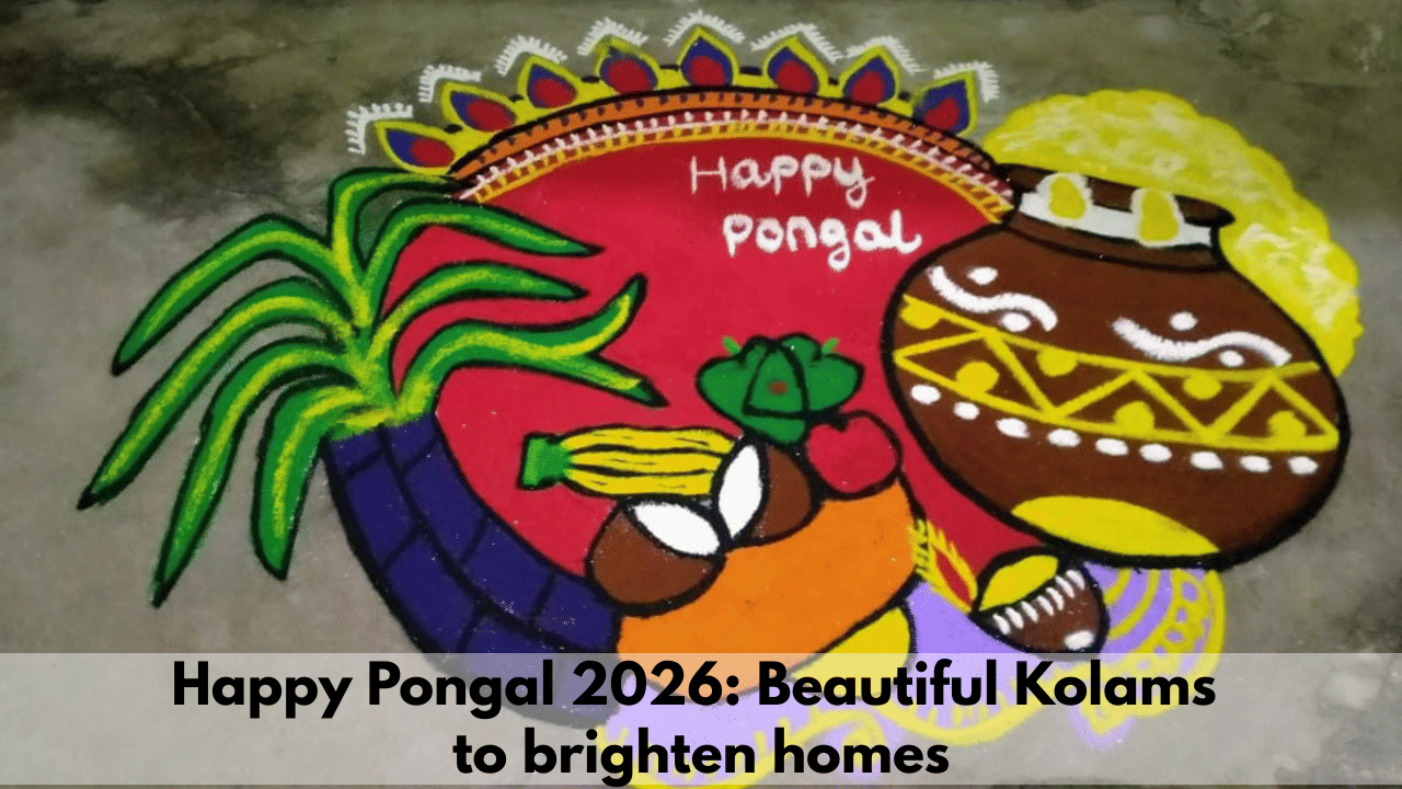 Mattu Pongal 2025 kolam designs that will brighten your festive morning