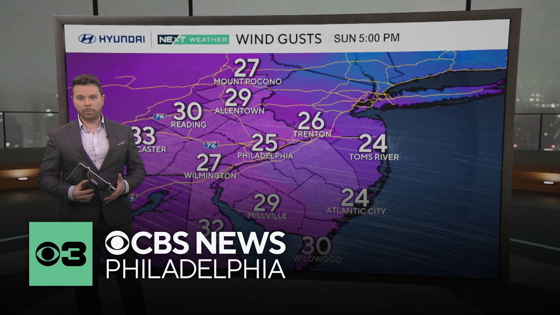 Cloudy, cold and windy for Philadelphia Eagles game Sunday | Next Weather