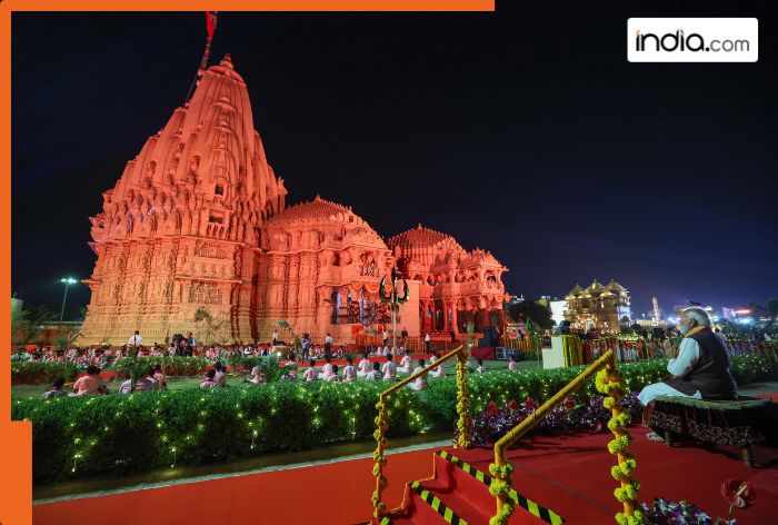 Somnath Swabhiman Parv live: PM Modi to perform darshan at temple ...