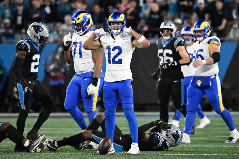 Puka Nacua joins exclusive WR club with wild-card performance