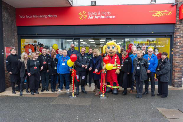 Essex and Herts Air Ambulance opens new charity shop in south Essex