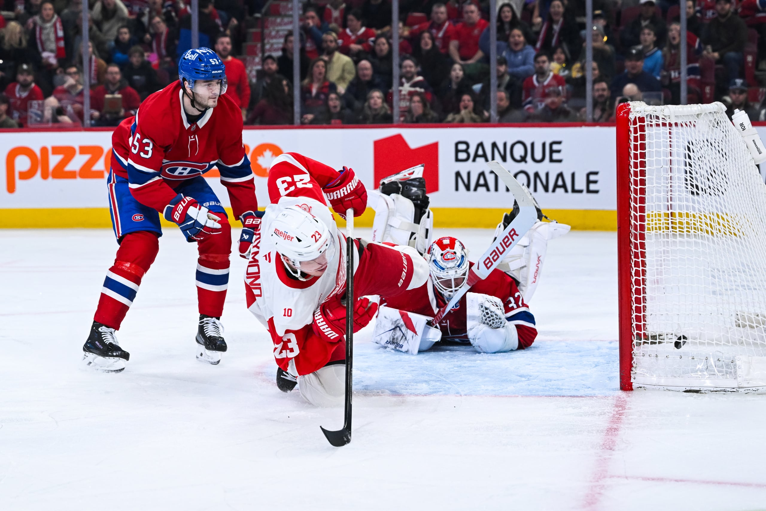 Detroit Red Wings outplay Canadiens in Saturday night matchup