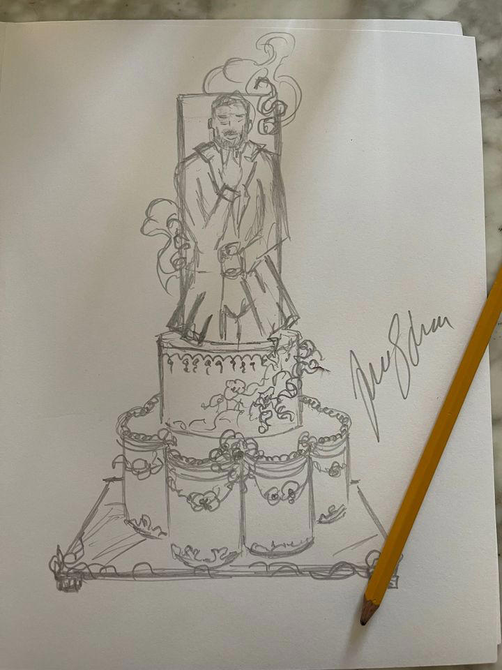 Así se creó el espectacular pastel de los 30 años de Carlos Adyan