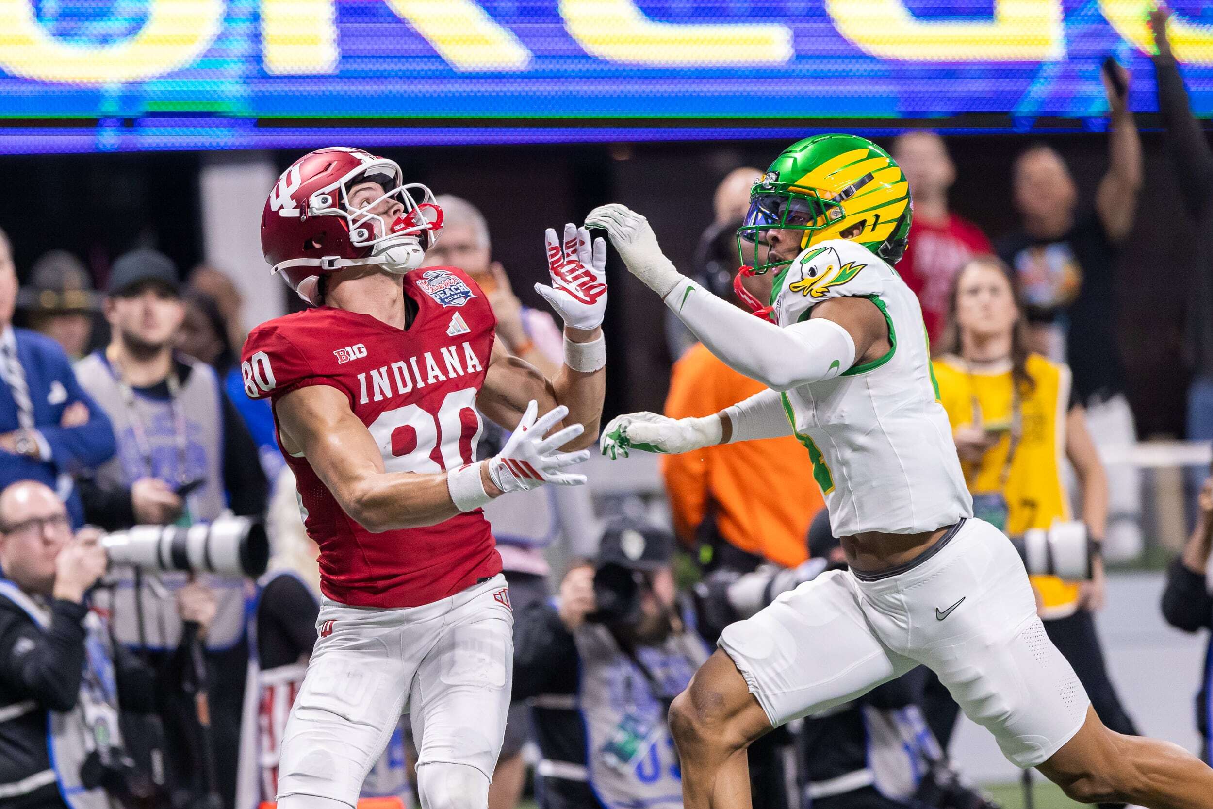10 takeaways from No. 5 Oregon’s loss to No. 1 Indiana in Peach Bowl