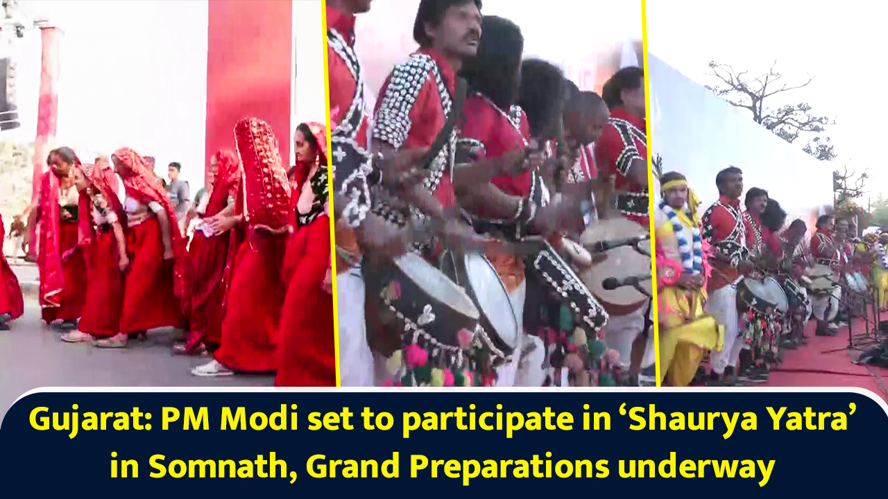 Gujarat: PM Modi set to participate in ‘Shaurya Yatra’ in Somnath ...