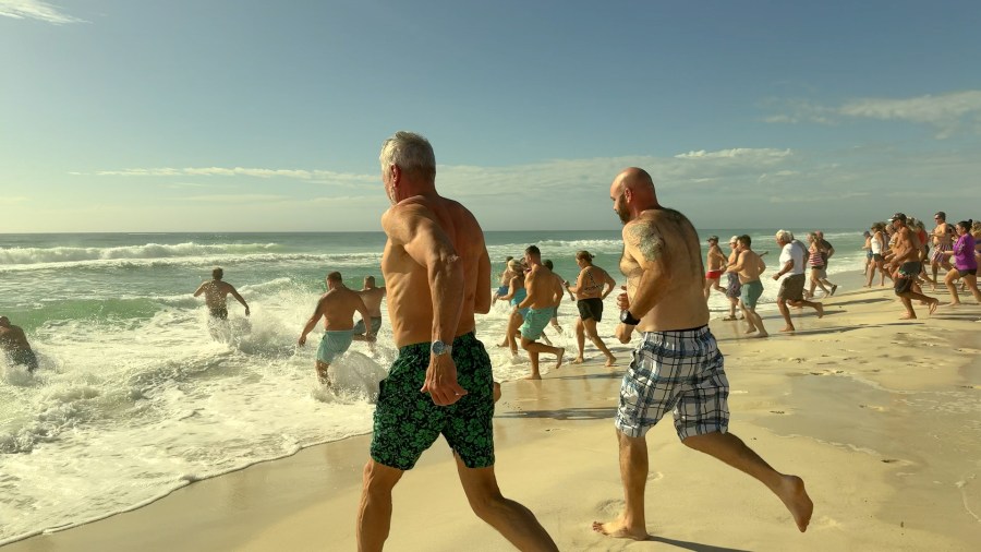 Hundreds participate in the Salty Goat Saloon’s 10th annual polar plunge