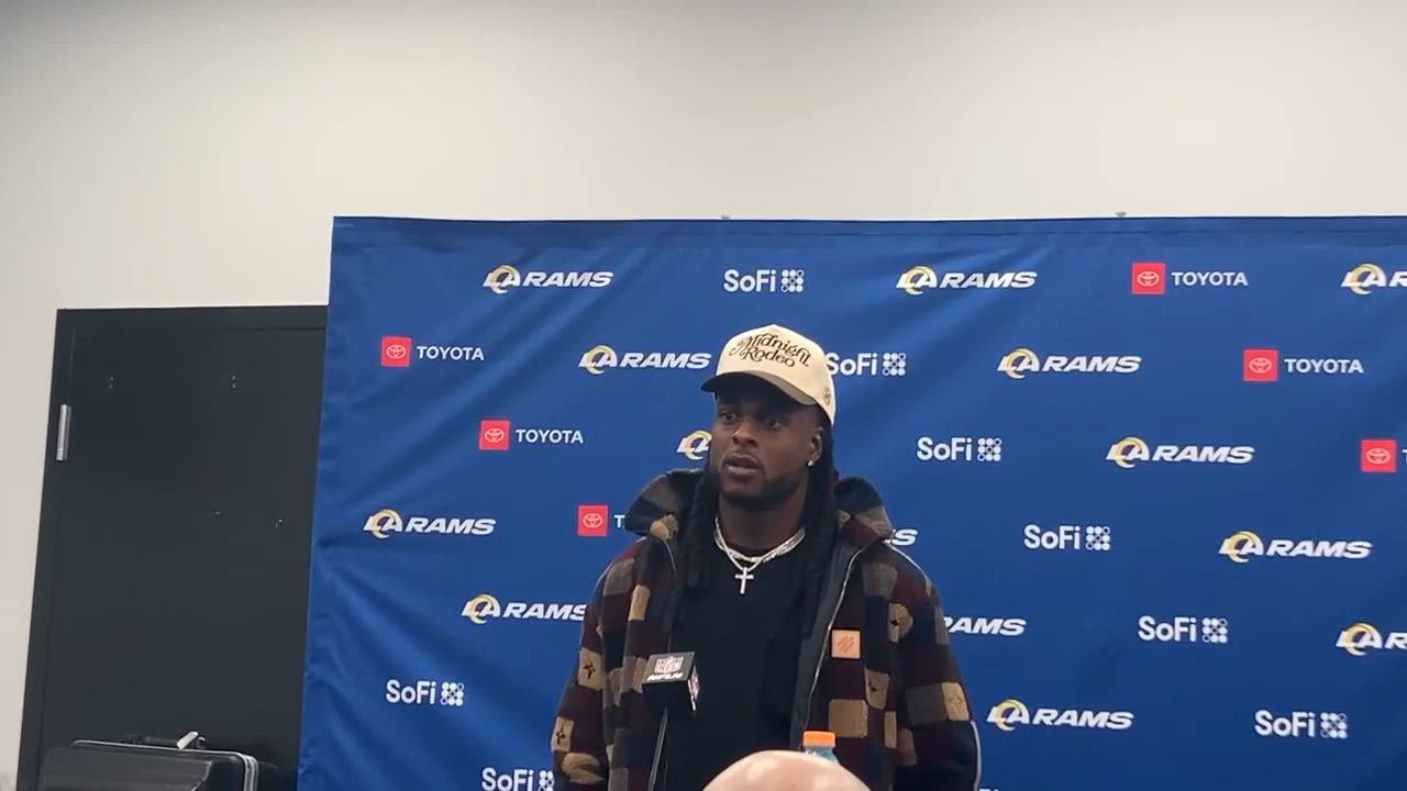 Los Angeles Rams WR Davante Adams on his first postseason win since 2021