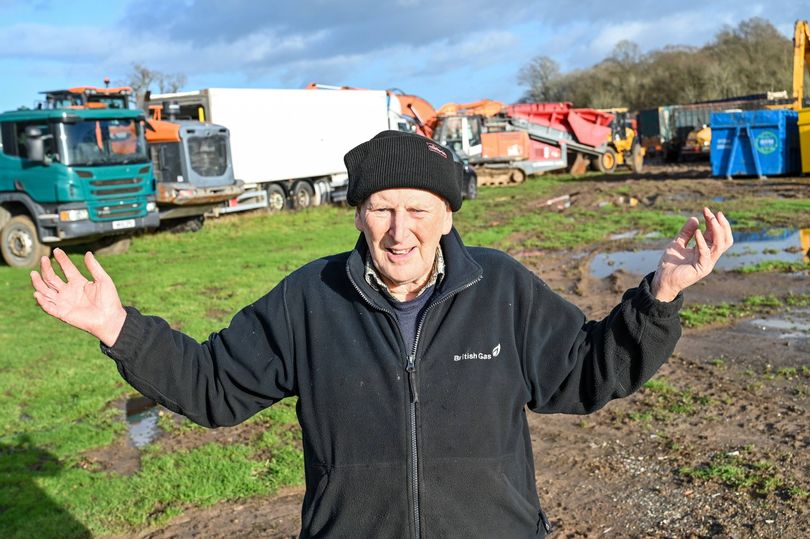 Armed police raid home of farmer who called locals 'murderous'
