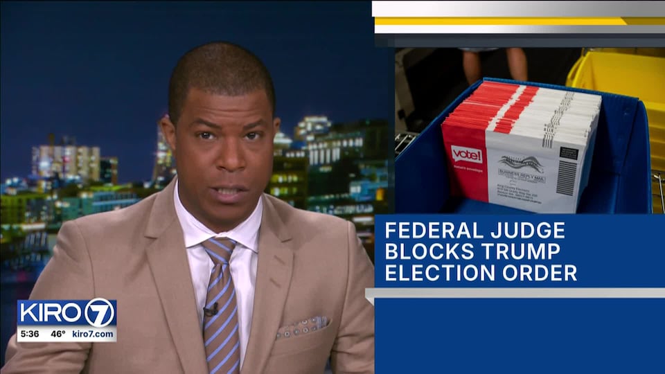 VIDEO: Federal block Trump on voting executive order that required ...