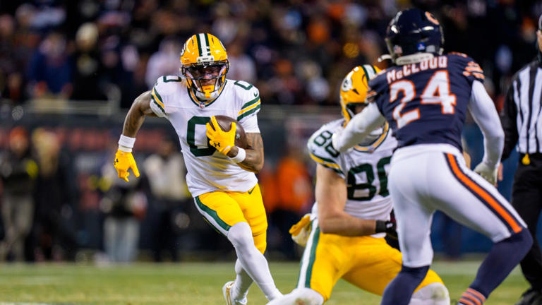 Matthew Golden scores first career TD to give Packers a 27-16 lead