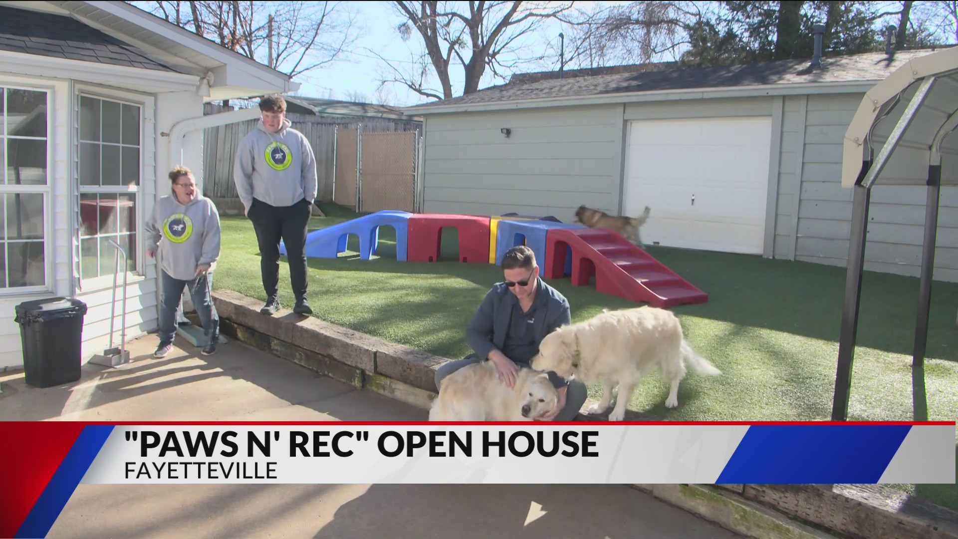 Fayetteville's 'Paws N' Rec' hosts open house