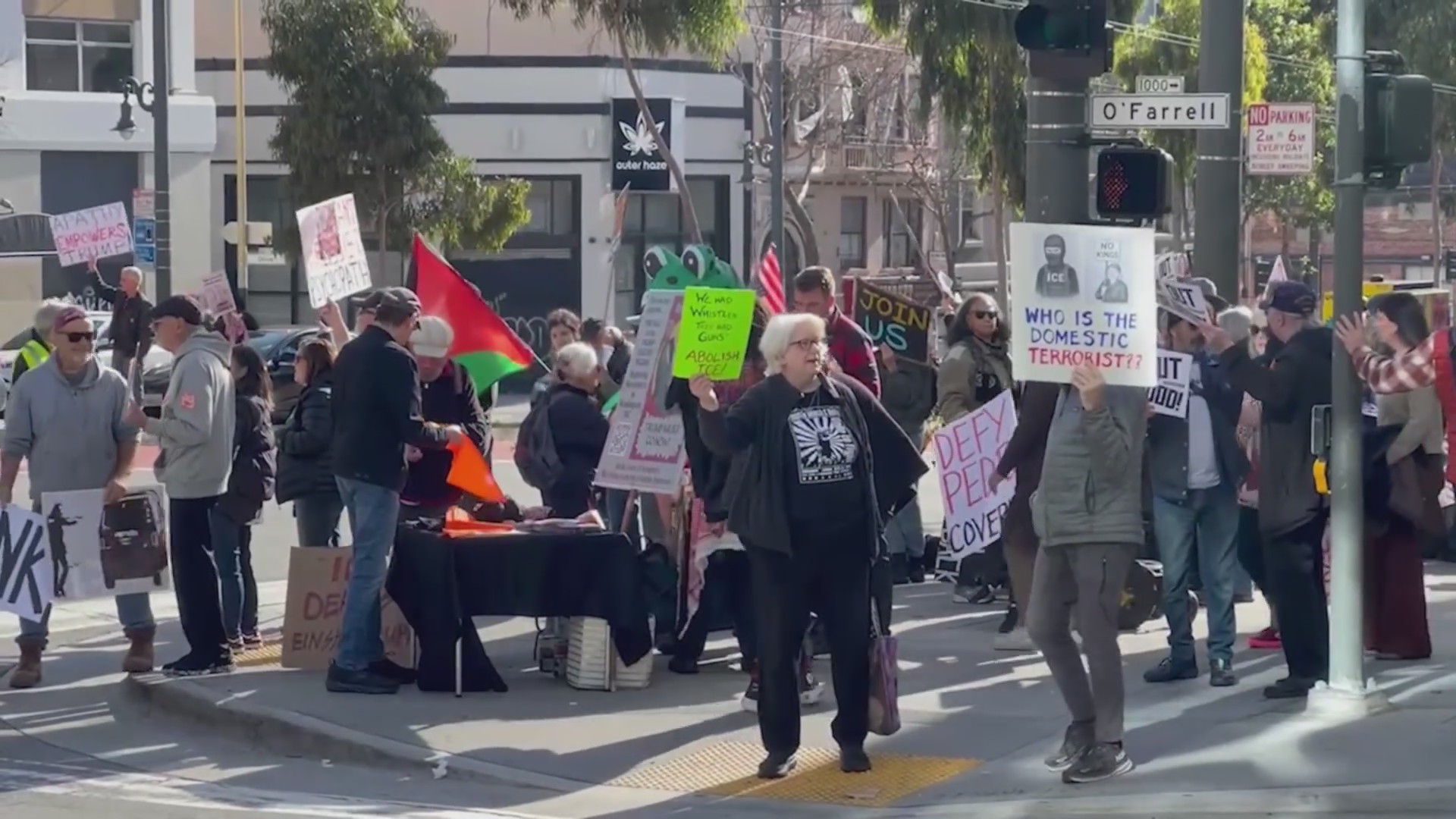 SF protestors rally in memory of woman killed by ICE agent